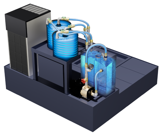 COOLANT TANK UNIT | Micro-Sludge Filtration Coolant Tank Unit | [SMK ...